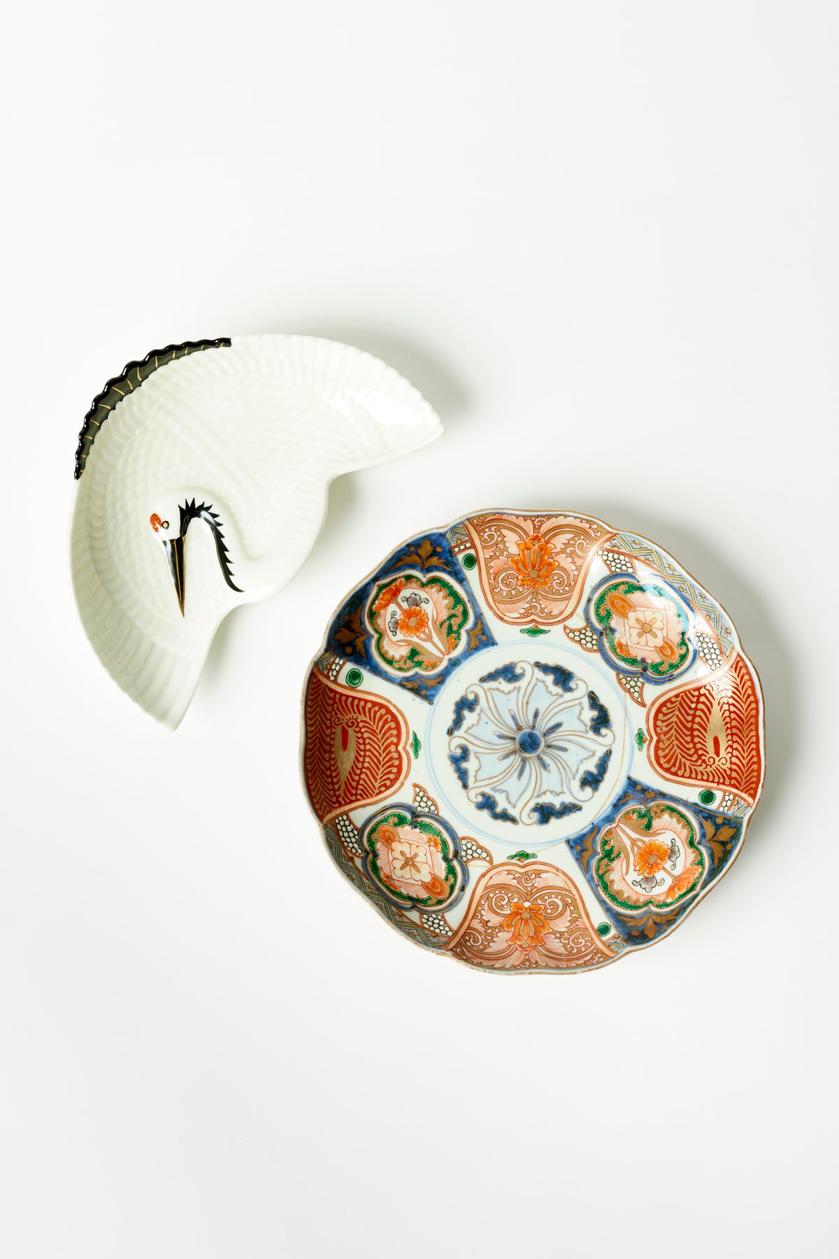 CRANE CRESCENT PLATE
