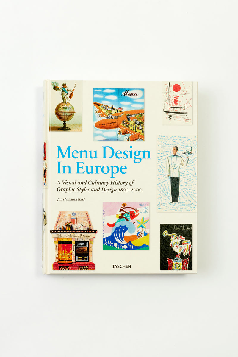 MENU DESIGN IN EUROPE BOOK