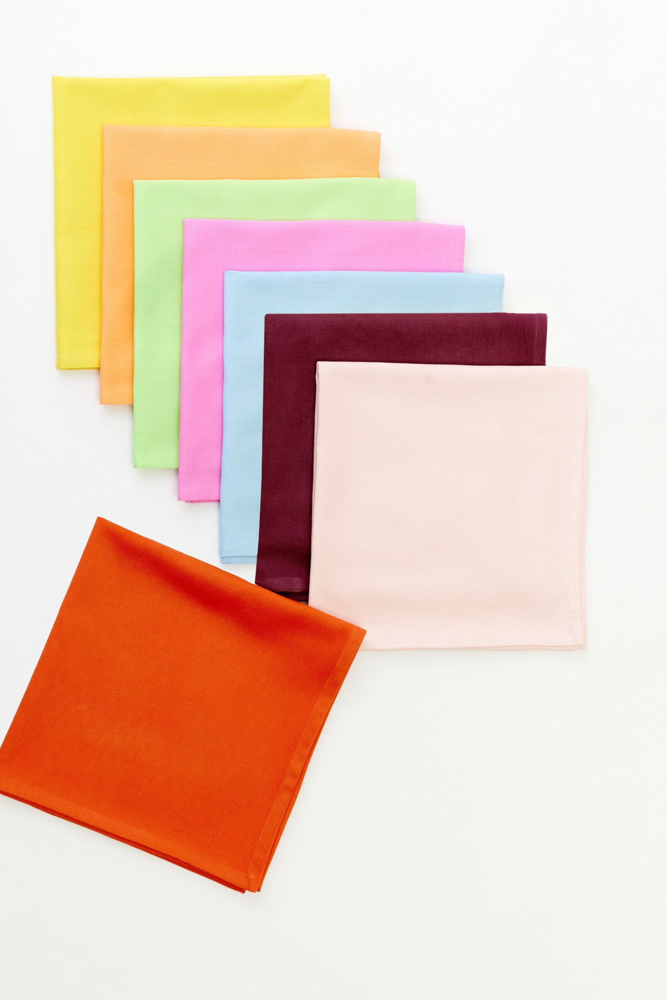 COLOR-BLOCK DINNER LAPKIN