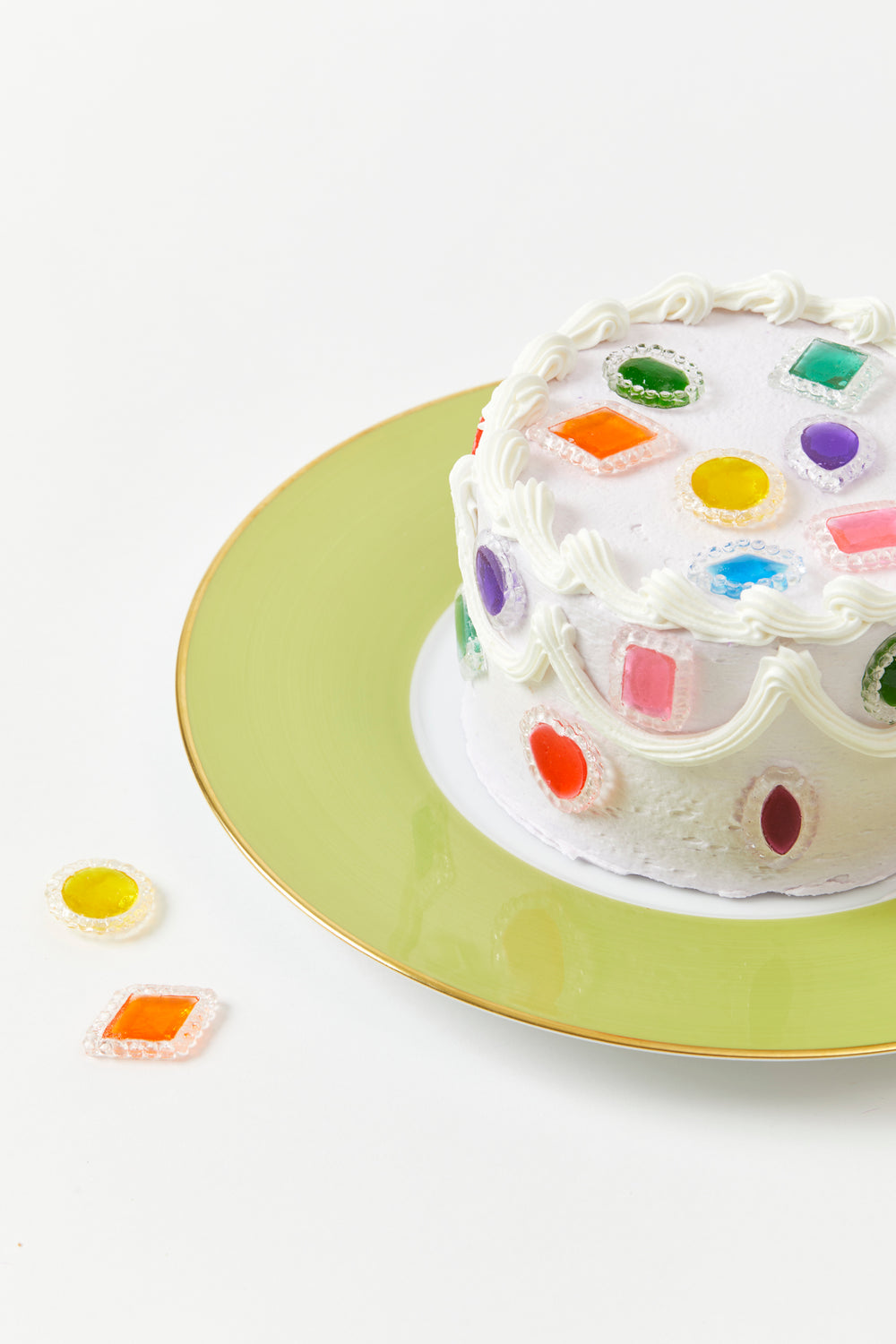 SET OF 18 EDIBLE SUGAR JEWELS