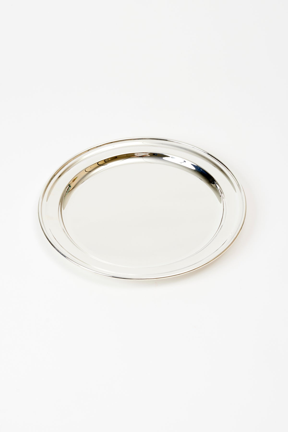 VINTAGE ENGLISH SILVER PASSING TRAY